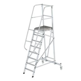Munk Plattformleiter fahrbar - 8 Stufen