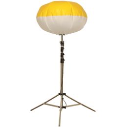 Luzio L 72k mit Teleskopstativ 5m-H&uuml;llenfarbe gelb - wei&szlig;
