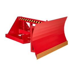 RR Industrietechnik Schneeschieber Typ RSP-25 RAL 3000 (feuerrot)