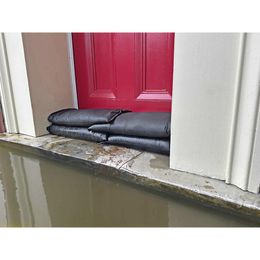 Hochwasserschutzsack, LxBxH 610 x 305 x 100 mm, schwarz, VE 6 Stk kaiserkraft