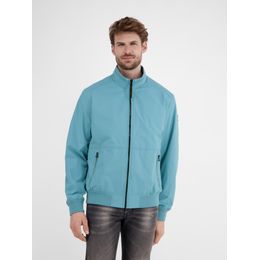 Blouson Lerros "Lerros Wind- und wasserabweisender Herren Blouson", Herren, Gr. M, blau (aqua), 100% Polyester, Jacken, Wasser- und windabweisend, atmungsaktiv