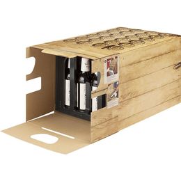 Adventskalender Kronkorken, zum Selbstbef&uuml;llen, f&uuml;r 24 Flaschen, VE 25 Stk, f&uuml;r 0,33-l-Flaschen kaiserkraft