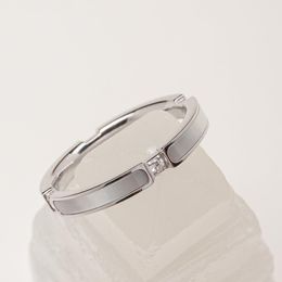 Holzkern Campania Ring Silber und Perlmutt