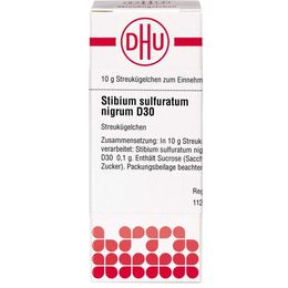 DHU-Arzneimittel Stibium Sulfuratum Nigrum D 30 Globuli 10 g