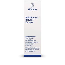 Weleda BELLADONNA/BETULA/FORMICA Augentropfen 10 ml