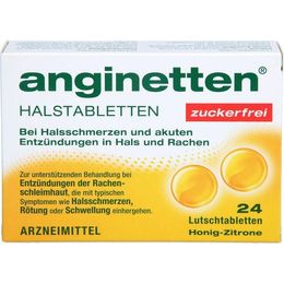 MCM KLOSTERFRAU Vertr. GmbH Anginetten Halstabletten zuckerfrei 24 St