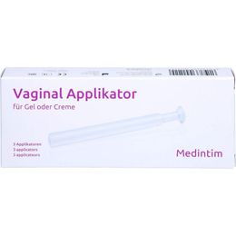 Vaginal Applikator f&uuml;r Gel/Creme 3 St