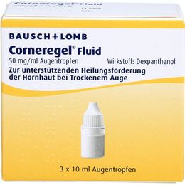 Corneregel Fluid Augentropfen 3X10 ml