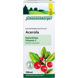 Salus Acerola Saft Schoenenberger 200 ml
