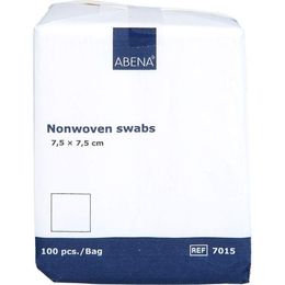 ABENA Vlieskompressen unsteril 7,5x7,5 cm 4lagig 100 St