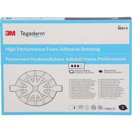 ACA M&uuml;ller Tegaderm 3M Foam Adhesive 14,3x15,6 cm oval 90613 5 St