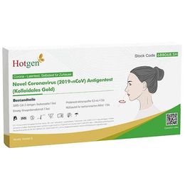 Novel Hotgen Coronavirus 2019-nCoV Antigen Test Nas./Ra. 1 St