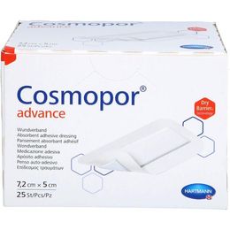 Cosmopor Advance Wundverband 5x7,2 cm 25 St