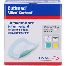 ACA Müller Cutimed Siltec Sorbact B PU-Verb.12,5x12,5 cm 12 St