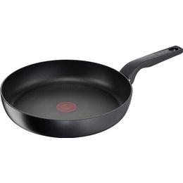 Tefal Bratpfanne "Hard Titanium Pro", Ø 28cm + Höhe 5,1cm, schwarz, Pfannen, Antihaftversiegelung, Induktion, Temperaturanzeiger, Made In France