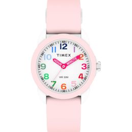 Timex Kinder Quarzuhr "TIME TEACHER"rosa, Armbanduhren, Armbanduhr, Kinderuhr, Lernuhr, Geburtstag, Schulanfang, Geschenkidee