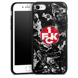 DeinDesign iPhone SE (2022) Handy Slim Case extra d&uuml;nn Silikon Handyh&uuml;lle schwarz H&uuml;lle Muster 1. Fc Kaiserslautern Coat Of Arms Silikon Slim Case
