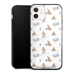 DeinDesign iPhone 12 Handy Slim Case extra d&uuml;nn Silikon Handyh&uuml;lle schwarz H&uuml;lle Winnie The Pooh Disney Official Licensed Product Silikon Slim Case