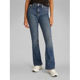 Damen Bootcut-Jeans "SKINNY BOOTCUT", blau, Gr. 29, Calvin Klein Jeans, unifarben, Denim/Jeans, Obermaterial: 94% Baumwolle, 4% Elastomultiester, 2%