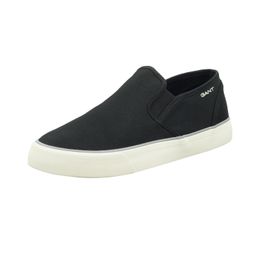 Gant Herren Slip-On Sneaker "Killox", Gr. 44, schwarz, Textil, Schuhe, Slipper, Sneaker, Freizeitschuh mit Gummizug