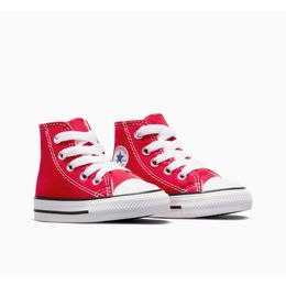 Converse Mädchen Sneaker "CHUCK TAYLOR ALL STAR CLASSIC", Gr. 23, rot, Textil, Schuhe