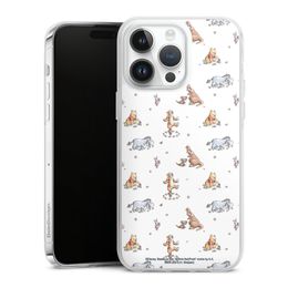 DeinDesign iPhone 14 Pro Max Handy Silikon H&uuml;lle Case transparent Handyh&uuml;lle Disney Winnie The Pooh Official Licensed Product Silikon Case