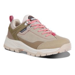Icepeak Damen Wanderschuh "ABAI MS", Gr. 36, beige, Synthetik, Textil, mehrfarbig, Schuhe