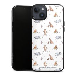 DeinDesign iPhone 14 Plus Handy Silikon H&uuml;lle Case schwarz Handyh&uuml;lle Disney Winnie The Pooh Official Licensed Product