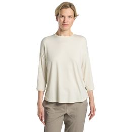 Jack Wolfskin Damen 3/4-Arm-Shirt "TRAVEL 3 4 T W"cottonwei&szlig;, heather, Gr. L, Oberstoff 95% POLYESTER, 5% ELASTHAN, Shirts