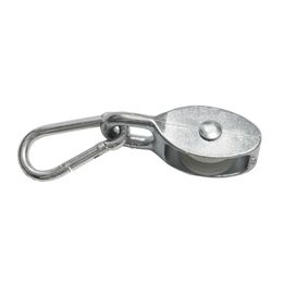 Wentex Eurotrack - Ballast Pulley, Rolle mit Karabiner f&uuml;r Ballastierung