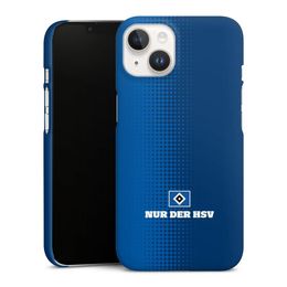 DeinDesign iPhone 14 Handy Premium Case Smartphone Handyh&uuml;lle Schutzh&uuml;lle matt Hsv Logo Official Licensed Product Premium Case