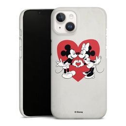 DeinDesign iPhone 14 Handy Premium Case Smartphone Handyh&uuml;lle Schutzh&uuml;lle gl&auml;nzend Disney Heart Premium Case