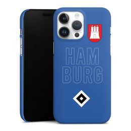 DeinDesign iPhone 14 Pro Max Handy Premium Case Smartphone Handyh&uuml;lle Schutzh&uuml;lle matt Official Licensed Product Hamburg Hamburger Sv Premium Case