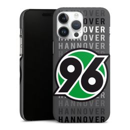 DeinDesign iPhone 14 Pro Max Handy Premium Case Smartphone Handyh&uuml;lle Schutzh&uuml;lle matt H96 Hannover 96 Official Licensed Product Premium Case