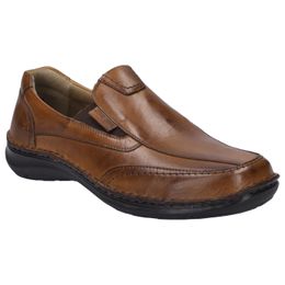 Josef Seibel Herren Slipper "New Anvers 67", Gr. 43, braun, Leder, Schuhe, Freizeitschuh, Halbschuh, Komfortschuh mit Wechselfu&szlig;bett