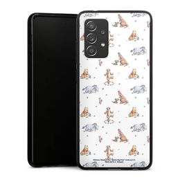 DeinDesign Galaxy A52s 5G Handy Silikon H&uuml;lle Case schwarz Handyh&uuml;lle Winnie The Pooh Disney Official Licensed Product