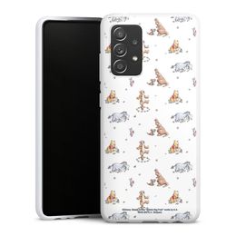DeinDesign Galaxy A52s 5G Handy Silikon H&uuml;lle Case wei&szlig; Handyh&uuml;lle Disney Winnie The Pooh Official Licensed Product Silikon Case