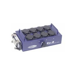 Showtec BO-8-S1 Powerbox mit 8 Schutzkontakt, 1x Multipin