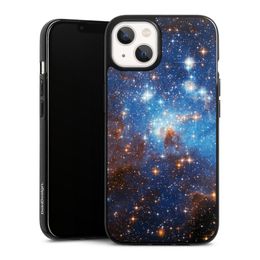 DeinDesign iPhone 13 Handy Silikon H&uuml;lle Case schwarz Handyh&uuml;lle Weltall Star Galaxy