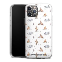 DeinDesign iPhone 12 Pro Handy Silikon H&uuml;lle Case transparent Handyh&uuml;lle Winnie The Pooh Disney Official Licensed Product Silikon Case