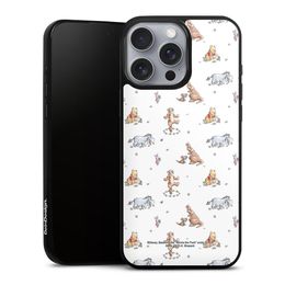 DeinDesign iPhone 16 Pro Max Handy Slim Case extra d&uuml;nn Silikon Handyh&uuml;lle schwarz H&uuml;lle Disney Winnie The Pooh Official Licensed Product Silikon Slim Case