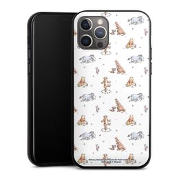 DeinDesign iPhone 12 Pro Handy Silikon H&uuml;lle Case schwarz Handyh&uuml;lle Disney Winnie The Pooh Official Licensed Product