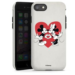 DeinDesign iPhone SE (2020) Handy Panzer Handyh&uuml;lle robuste Outdoor H&uuml;lle Schutzh&uuml;lle matt Disney Heart Tough Case
