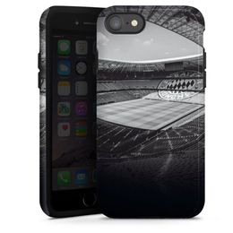 DeinDesign iPhone SE (2020) Handy Panzer Handyh&uuml;lle robuste Outdoor H&uuml;lle Schutzh&uuml;lle gl&auml;nzend Stadium Fcb Fc Bayern M&uuml;nchen Tough Case