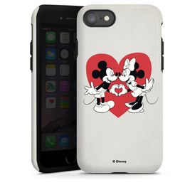 DeinDesign iPhone SE (2022) Handy Panzer Handyh&uuml;lle robuste Outdoor H&uuml;lle Schutzh&uuml;lle gl&auml;nzend Disney Heart Tough Case