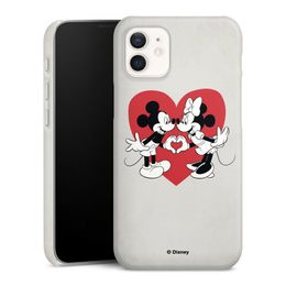 DeinDesign iPhone 12 mini Handy Premium Case Smartphone Handyh&uuml;lle Schutzh&uuml;lle gl&auml;nzend Disney Heart Premium Case