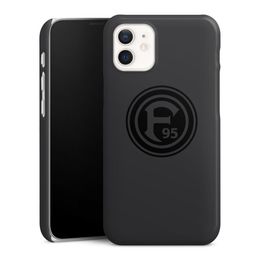 DeinDesign iPhone 12 mini Handy Premium Case Smartphone Handyh&uuml;lle Schutzh&uuml;lle gl&auml;nzend F95 Fortuna D&uuml;sseldorf Logo Premium Case
