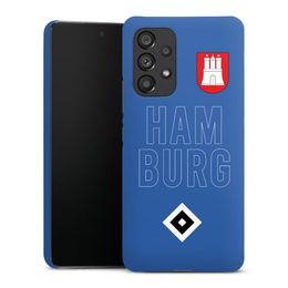 DeinDesign Galaxy A53 5G Handy Premium Case Smartphone Handyh&uuml;lle Schutzh&uuml;lle matt Hamburger Sv Hamburg Official Licensed Product Premium Case