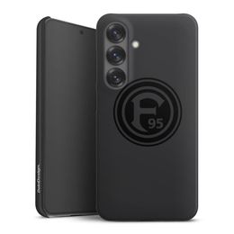 DeinDesign Galaxy S25 Handy Premium Case Smartphone Handyh&uuml;lle Schutzh&uuml;lle matt F95 Fortuna D&uuml;sseldorf Logo Premium Case