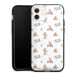DeinDesign iPhone 12 Handy Silikon H&uuml;lle Case schwarz Handyh&uuml;lle Winnie The Pooh Disney Official Licensed Product